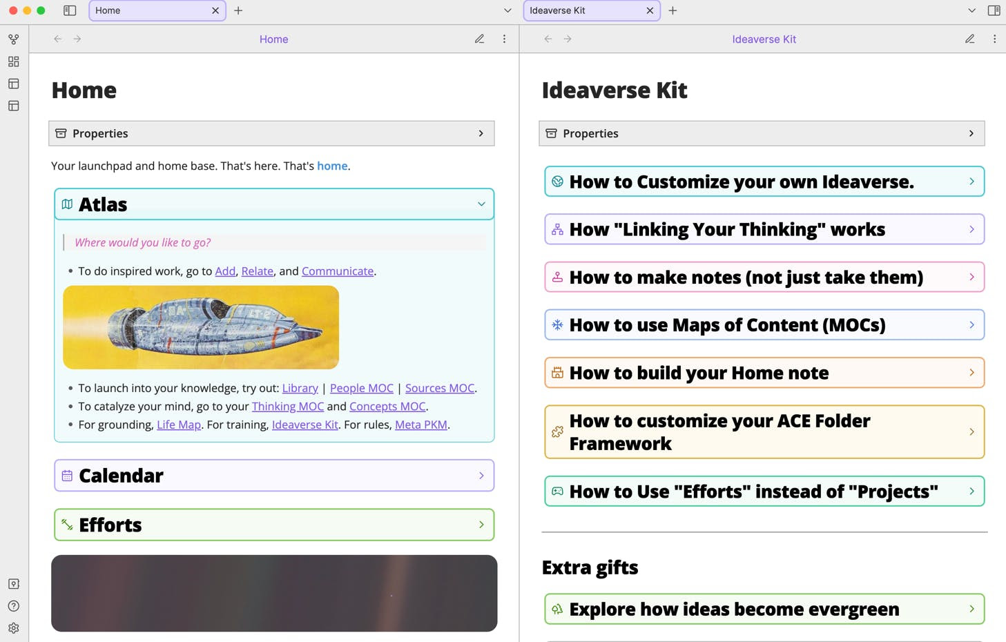 Onboarding - Ideaverse for Obsidian